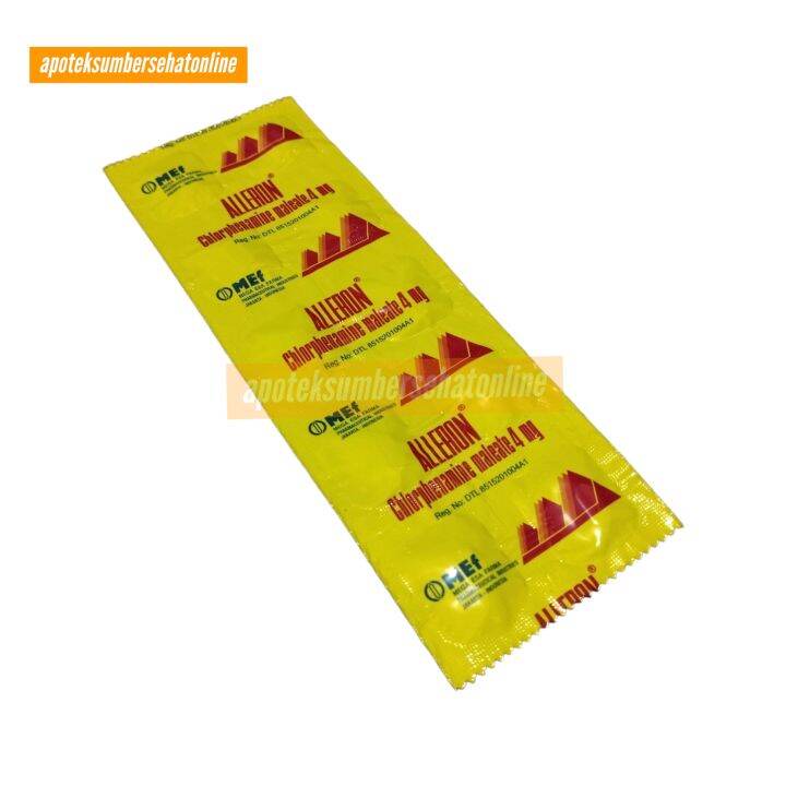 Alleron Strip 10 Tablet (gatal-gatal, biduran), gatal-gatal karena ...