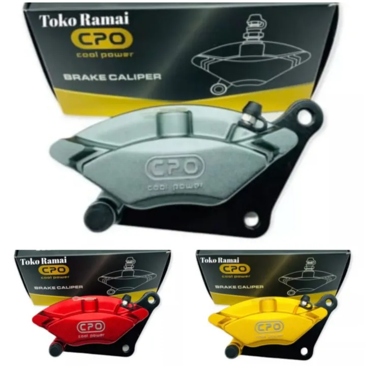 KALIPER NMAX AEROX CPO MODEL BREMBO F/R PALA BABI 2P / 2 PISTON | Lazada Indonesia