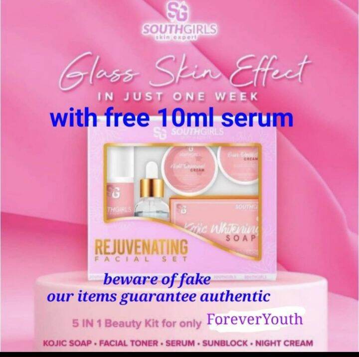 South Girls Skin Expert Rejuvenating Facial Set | Lazada PH