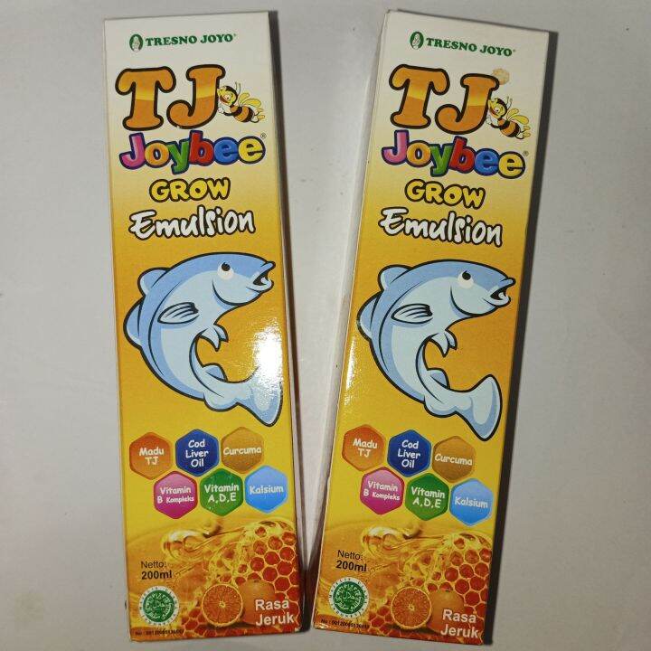 Madu multivitamin TJ JOYBEE GROW EMULSION | Lazada Indonesia