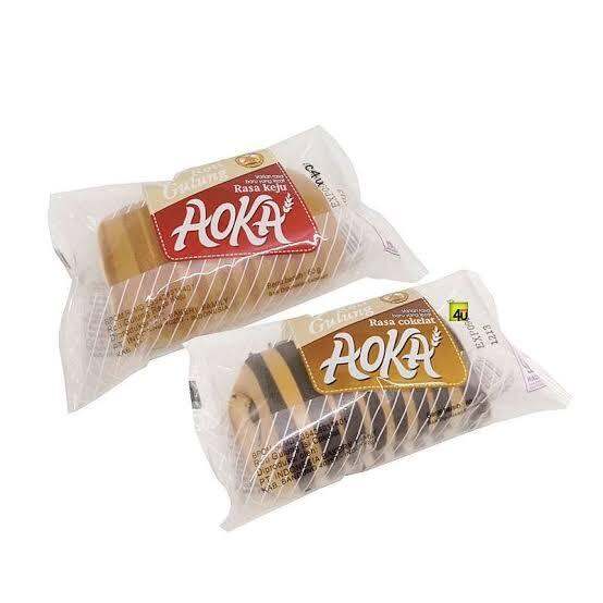 ROTI GULUNG AOKA COKLAT / KEJU | Lazada Indonesia