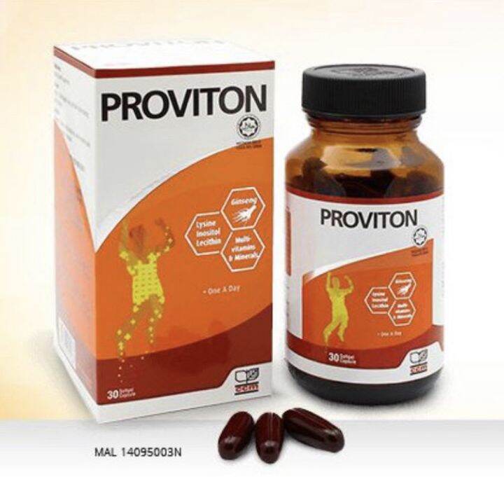 Proviton Multivitamins with Ginseng 30's | Lazada