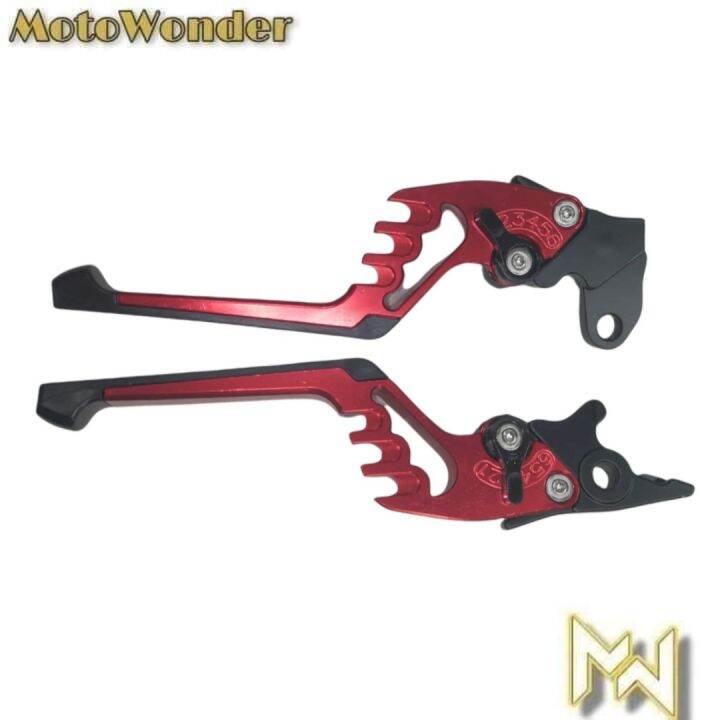 BRAKE LEVER LC150 MOTORCYCLE TRANSFORMER DESIGN RED COLOR | Lazada PH