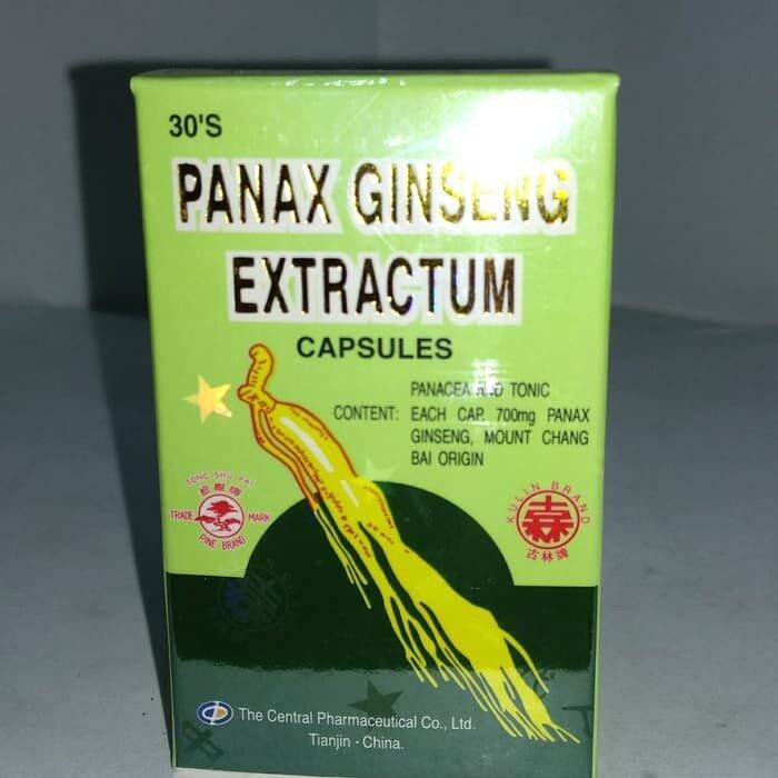 PANAX GINSENG EXTRACTUM 30 KAPSUL PINE BRAND TUBUH | Lazada Indonesia