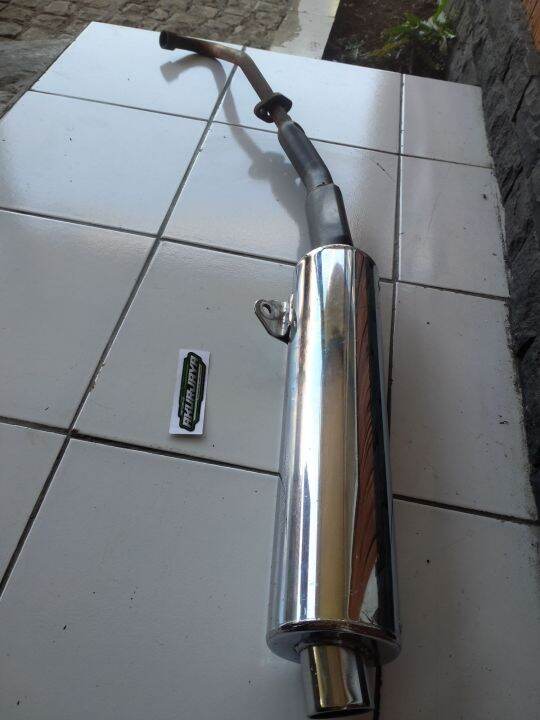 Knalpot kenalpot standar original pipa gas buang ori honda supra x 125 ...