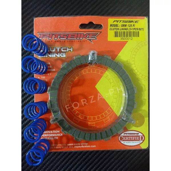 XRM WAVE RS 125 Fi CLUTCH LINING + SPRING RACING | PITSBIKE w125 ...