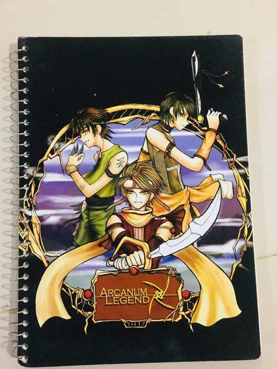 ANIME NOTEBOOK "ARCANUM LEGEND" | Lazada PH