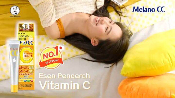 Japan Rohto Melano CC Brightening Premium Essence Acne Spot Treatment ...