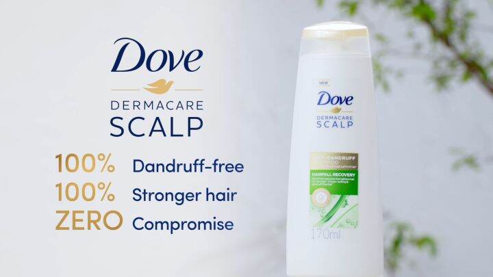 Dove Dermacare Scalp Anti-dandruff Hairfall Recovery Shampoo 320ML ...