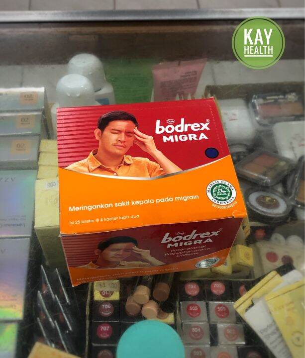Bodrex Migra 1 Box isi 25 strip Original Harga Reseller | Lazada Indonesia