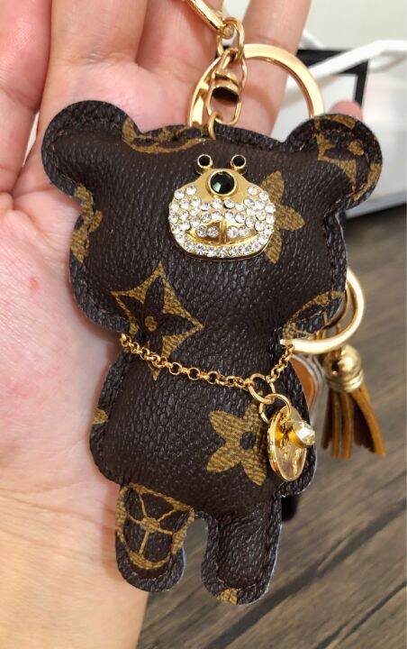 24K Gold Bear Key chain(No box included) | Lazada PH