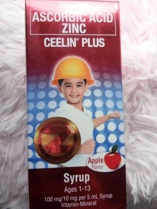 Ceelin Plus Vitamin C plus Zinc for kids boost immunity | Lazada PH