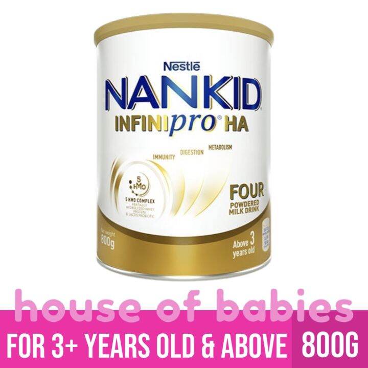 NANKID INFINIPRO HA Four 800g Powdered Milk For Children Above 3 Years Old | Lazada PH