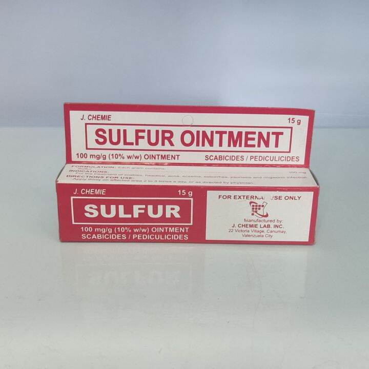 Sulfur Ointment 15grams An An Buni Alipunga | Lazada PH