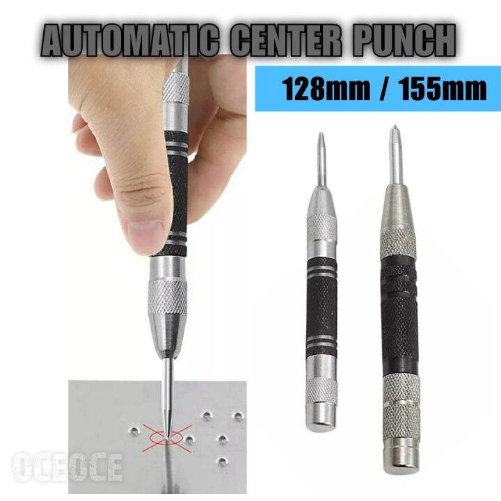 Penitik Besi Automatic Drip Center Punch 128mm / 155mm Pen Penanda ...