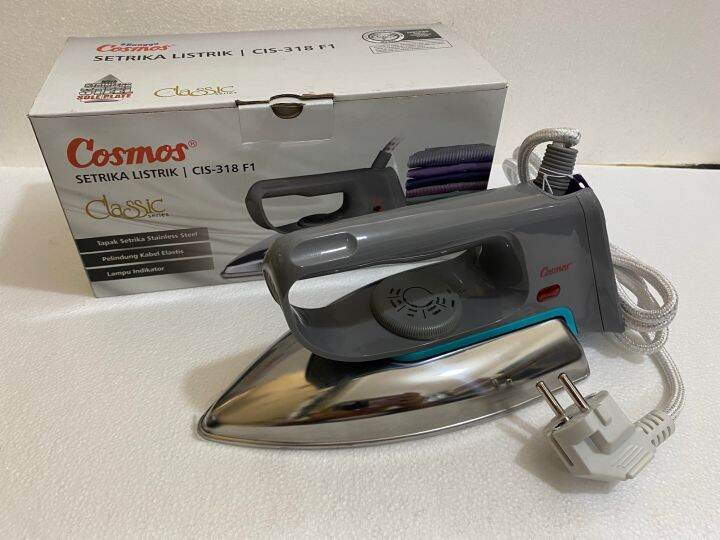 setrika cosmos cis 318 f1 ORI stainless | Lazada Indonesia