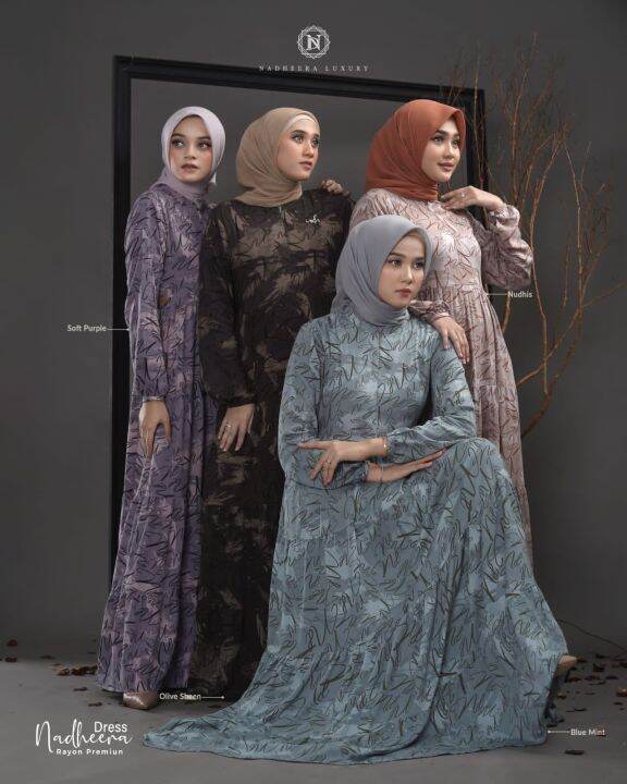 Nadheera dress Nadheera luxury ori | Lazada Indonesia
