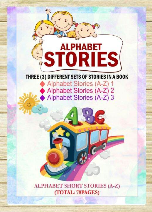 Alphabet Stories, Short Story Practice Reading (3 sets of stories (A-Z ...