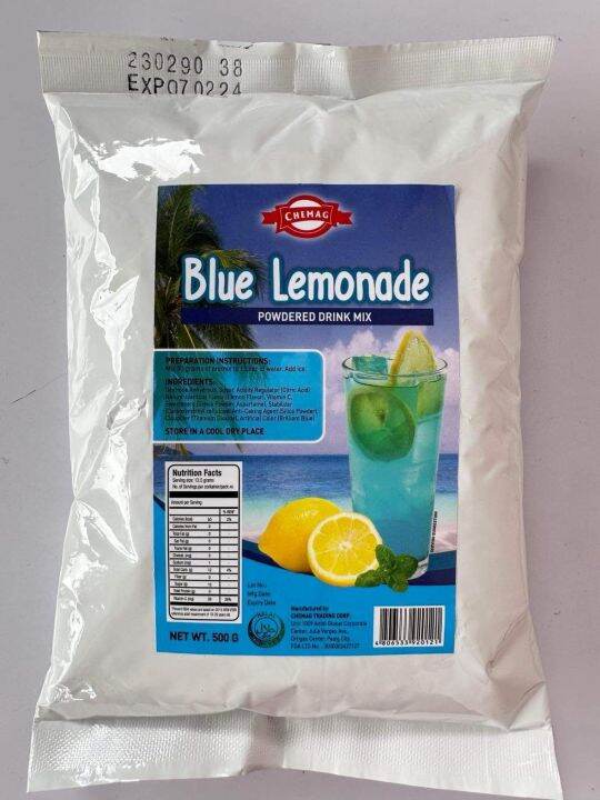 Blue Lemonade Powdered Juice 500grams | Lazada PH