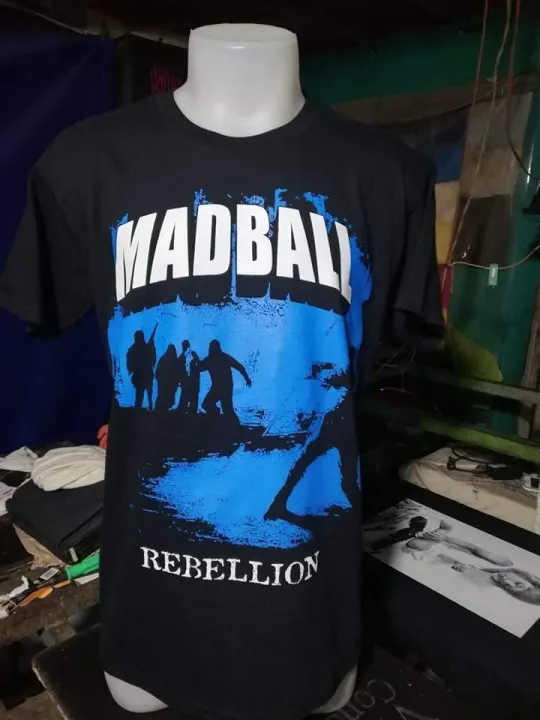 ROCK BAND SHIRT MADBALL | Lazada PH
