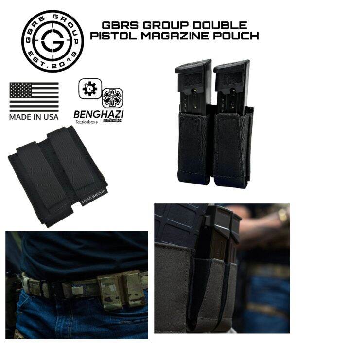 GBRS GROUP DOUBLE Mag POUCH ของแท้ Made in USA | Lazada.co.th