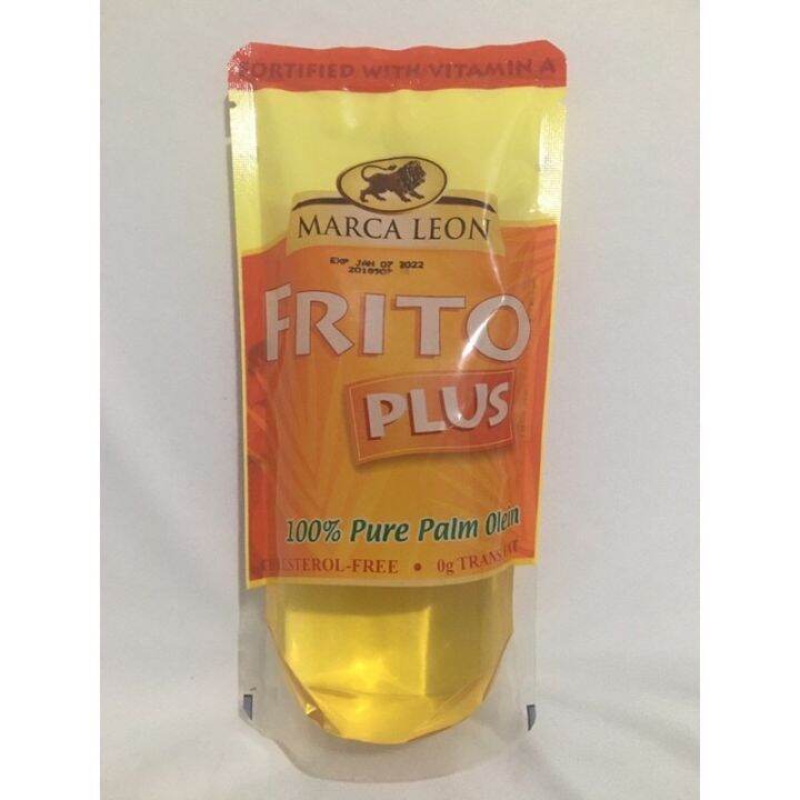 Frito Plus Cooking oil 250ml 100% Pure palm olein | Lazada PH