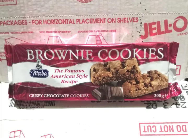 Merba Brownie Cookies 200g | Lazada PH