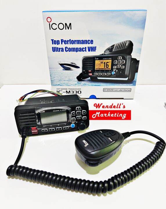 ICOM IC-M330 25W Japan Made Marine Band Base Radio | Lazada PH