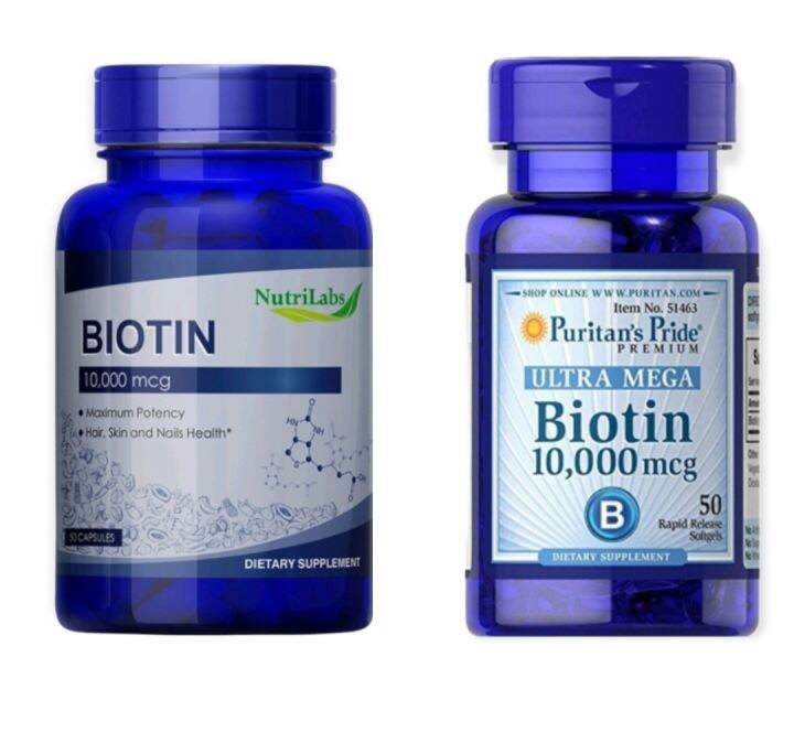 Biotin 10.000 mcg Puritan Nutrilabs | Lazada Indonesia