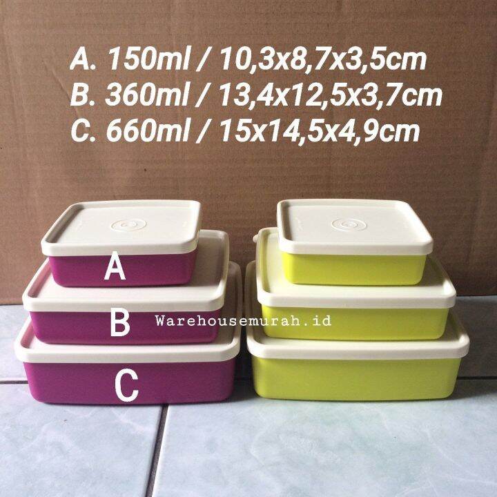 Healthy Buddy set tempat makan tumpuk by tupperware | Lazada Indonesia