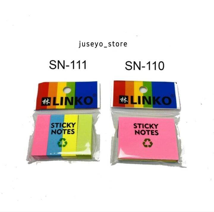 linko sticky note mini 4 cm x 5 cm | Lazada Indonesia