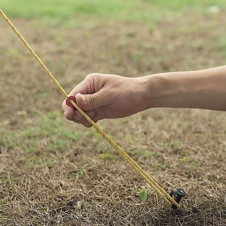 Camping Tent Rope Tensioner Adjuster Double Eye Wind Rope Buckle Rope ...