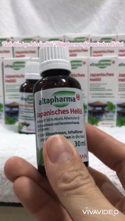 Tinh dầu bạc hà Altapharma Japanisches Heilol nổi tiếng của Đức 30ml ...