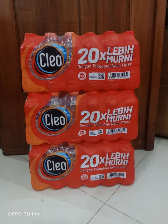 CLEO 220ml 24 botol | Lazada Indonesia