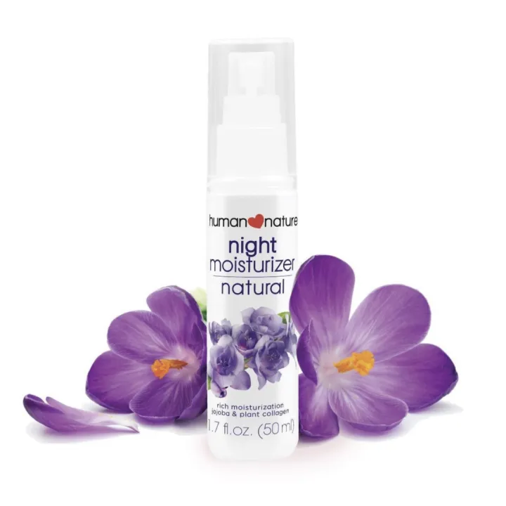 Human Nature Night Moisturizer (Jojoba & Plant Collagen) 50ml | Lazada PH