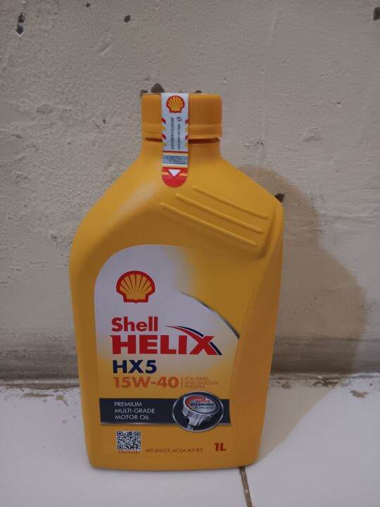 Shell Helix HX5 15W-40 1L | Lazada Indonesia