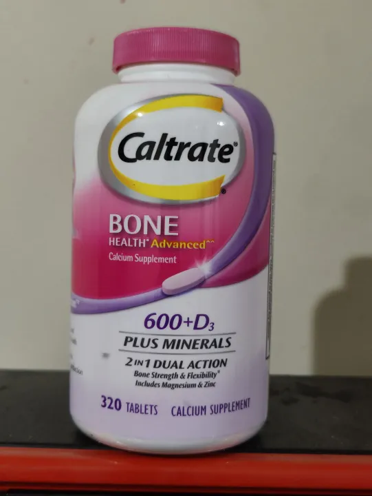 Caltrate calcium vitamin D3 tablet with d magnesium zinc Bone teeth ...