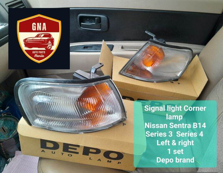 Signal light Corner lamp Nissan Sentra B14 Series 3 Series 4 Left ...