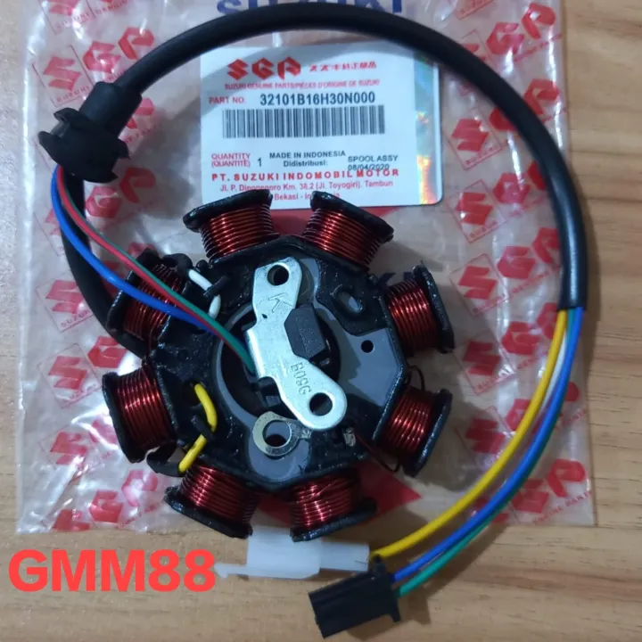 SPULL SPUL STATOR ASSY SUZUKI SMASH | Lazada Indonesia