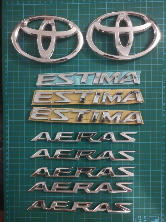 Emblem Toyota Estima ACR GSR 50 55 | Lazada