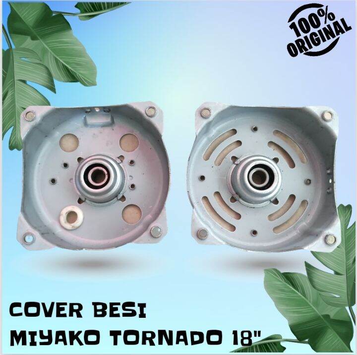 COVER BESI + BUSHING KIPAS ANGIN MIYAKO TORNADO 18 Inch MODEL BESI ...