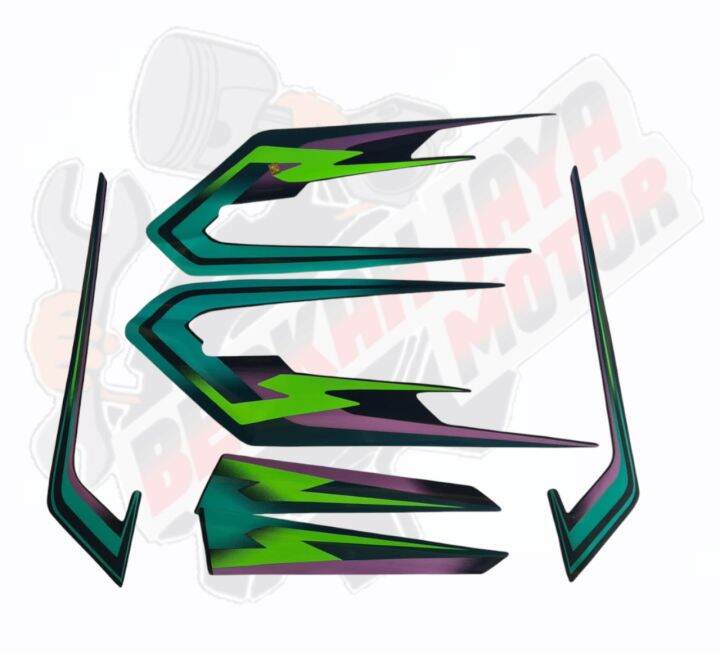 Striping atau list rx spesial warna hijau ckd | Lazada Indonesia