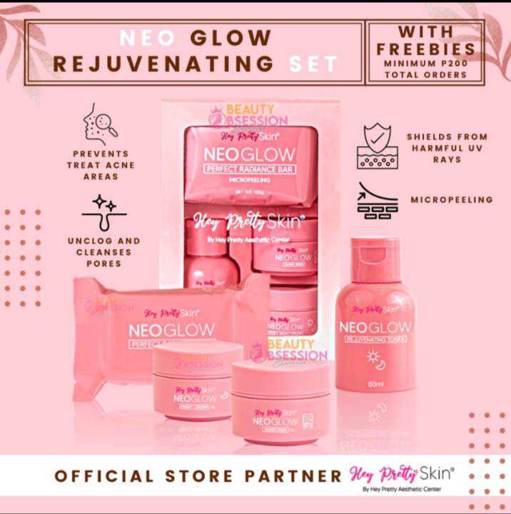 Neo Glow Rejuvenating set ( 1 set to use) of Hey Pretty Skin | Lazada PH