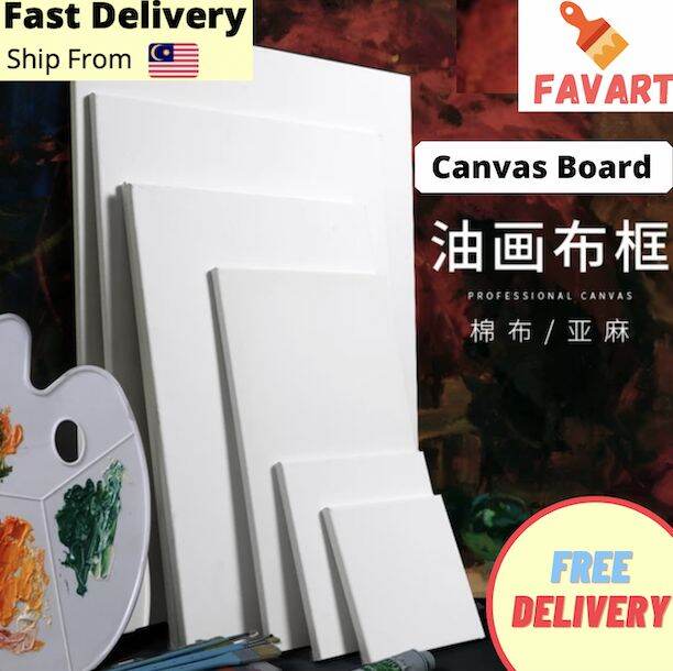 Blank Canvas Board Blank Square Artist Canvas For Canvas Oil Painting ...