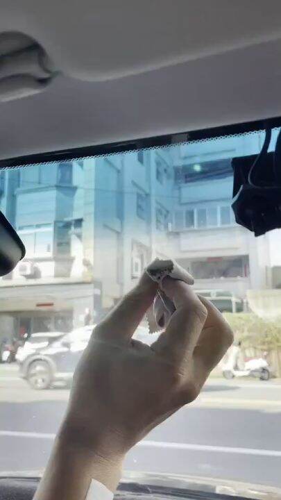 📋 Car DVR Dashcam Electrostatic Sticker Film Heat Resistant ...