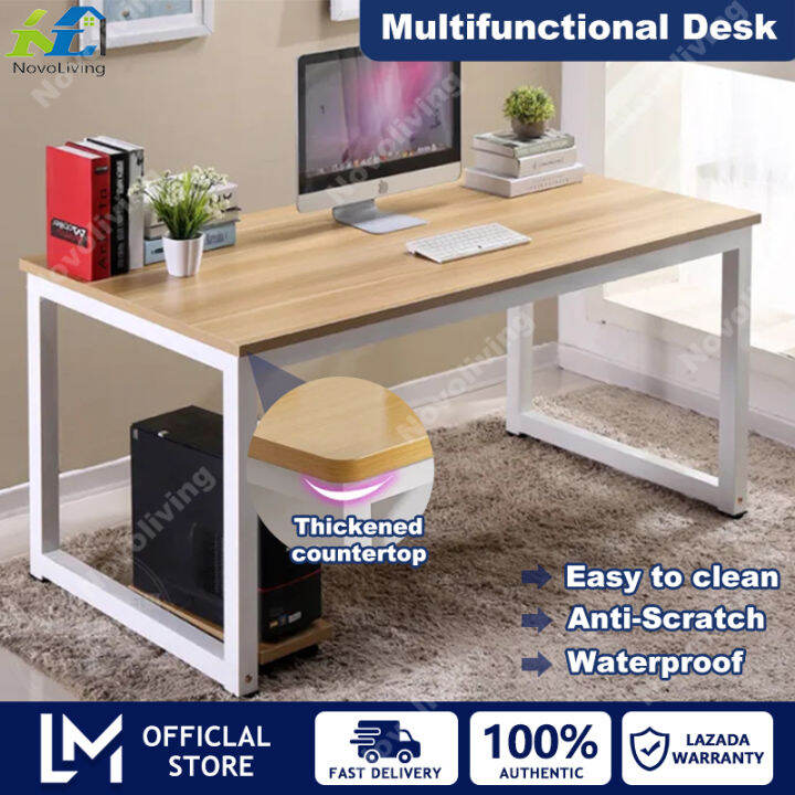 Novoliving Computer Desk Multi-Function Heavy Duty Office Table Modern ...
