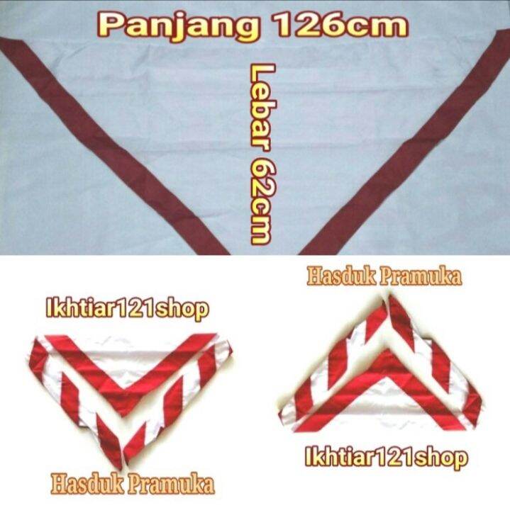 Hasduk Pramuka/Dasi Pramuka Besar SMA Satuan Grosir | Lazada Indonesia