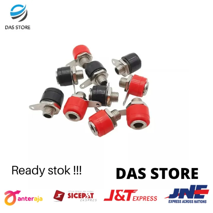 Jack banana terminal binding post 1 set female | Lazada Indonesia