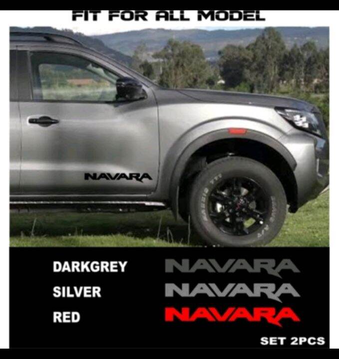 Nissan Navara Door Sticker Design Set 2pcs | Lazada PH