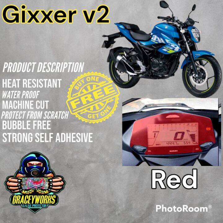 SUZUKI GIXXER V2 PANEL GAUGE PROTECTOR | Lazada PH
